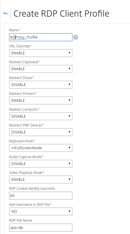 Configure RDP Proxy in NetScaler – Citrixology