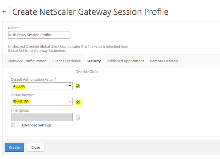 Configure RDP Proxy in NetScaler – Citrixology