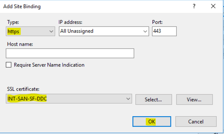 Create and Install a SAN certificate (Subject Alternative Name) in ...